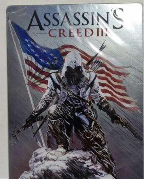 Assassin's creed 3 steelbook (запакован)
