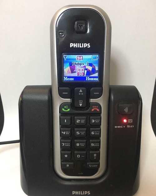 Телефон Philips dect 527