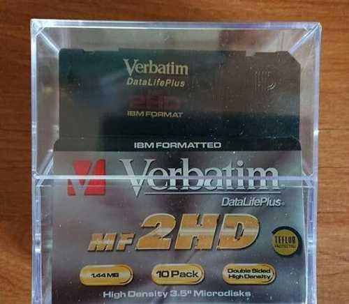Дискеты Verbatim Флоппи - диски MF 2HD 3.5" 1.44Mb