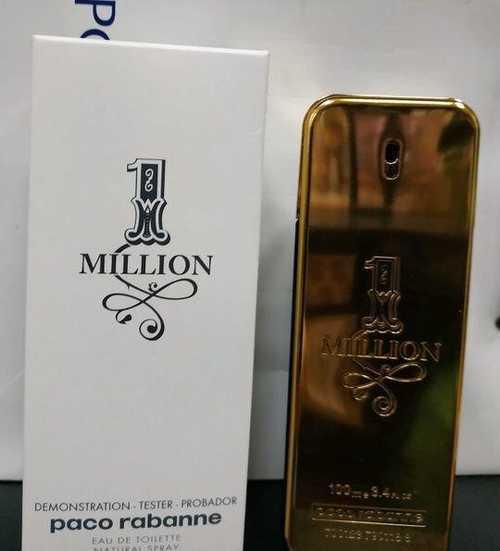 Paco Rabanne 1 Million edt 100ml Тестер Мужской