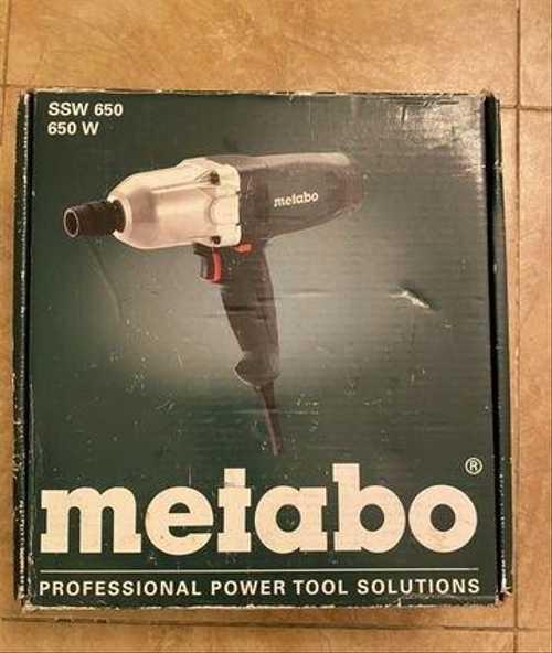Ударный гайковерт Metabo SSW 650