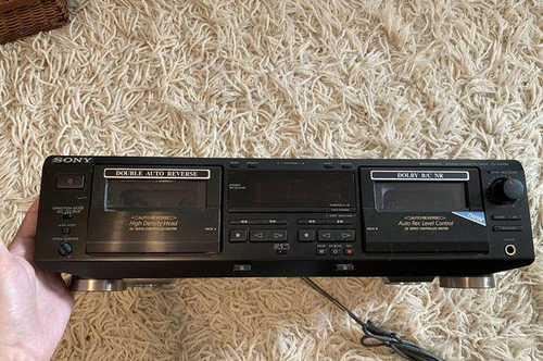 Sony stereo cassette deck tc we525
