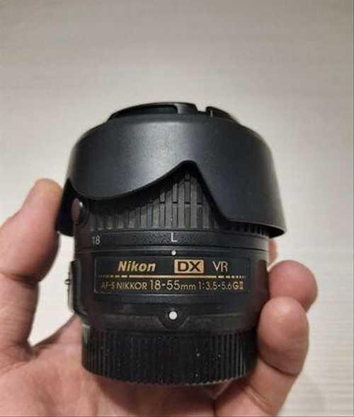 Обьектив Nikon 18-55mm 1:3.5-5.6GII vrii AF-S DX