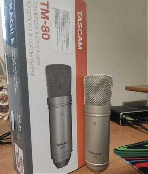 Студийный микрофон Tascam TM-80