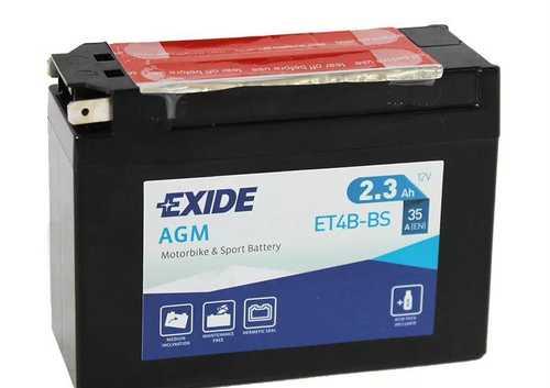 Аккумулятор Exide ETR4A-BS YTR4A-BS