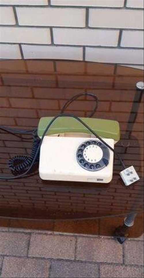 Телефон стационарный дисковый