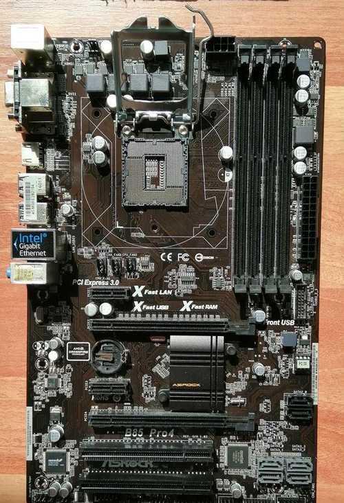 Материнская плата ASRock B85 Pro4 LGA1150