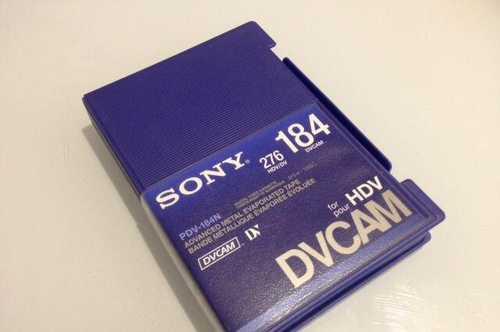 Продаю видеокассету Sony DVcam PDV-184N