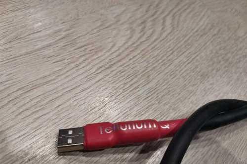Кабель USB A-B Tellurium Q Black и Silent Wire