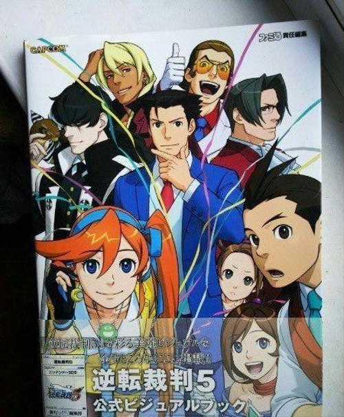 Артбук по Ace Attorney DD (Phoenix Wright)