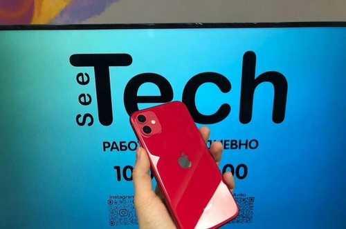 IPhone 11 Red 64gb Оригинал,продажа/обмен ориг