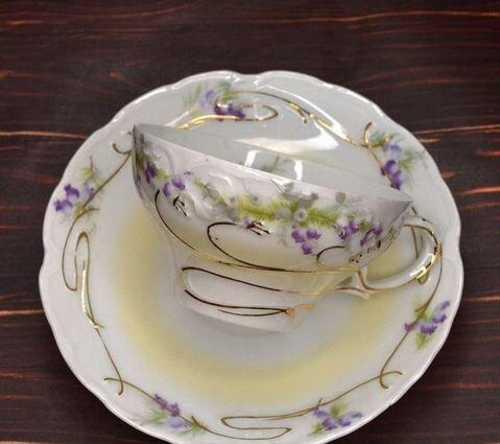 Rosenthal Bauer: Viola чайная пара Ар Нуво