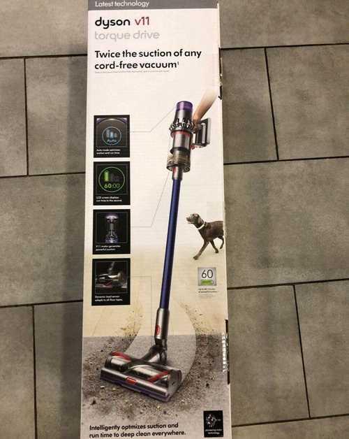 Новый пылесос dyson V11 Torgue Drive