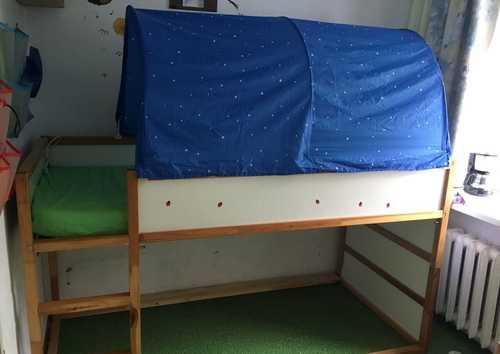 Кровать Кюра IKEA с пологом