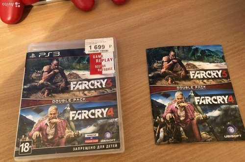 Far cry 3,4 double pack