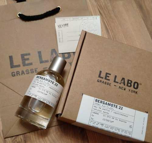 Le labo bergamote 100ml оригинал