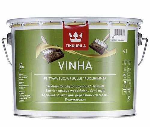 Краска tikkurila vinha 9 литров