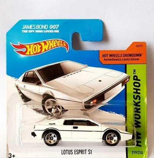 Hot Wheels James Bond 007 Lotus Esprit S1