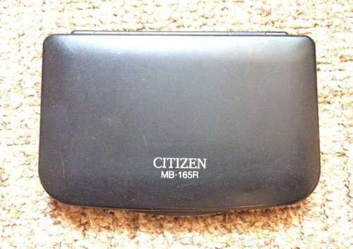 Электронная записная книжка Citizen mb-165r