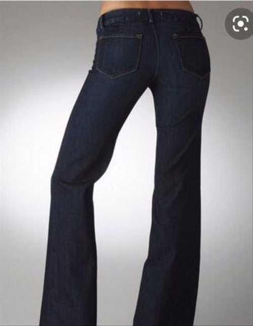 J brand джинсы размер 25 клеш трубы темные