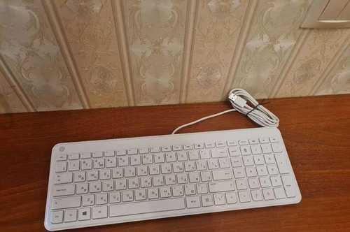 Клавиатура hp usb Белая