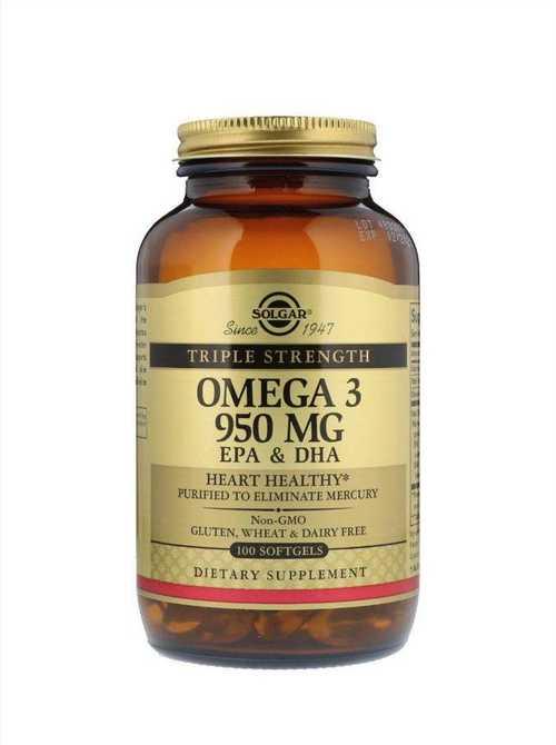Омега-3, Solgar