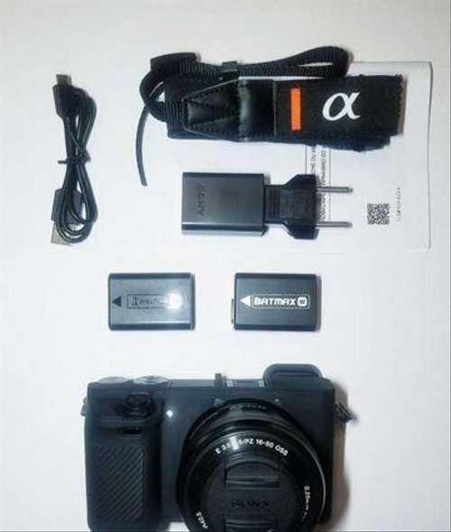 Продам фотоаппарат Sony a6300 kit