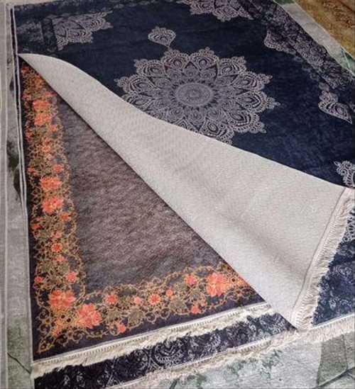 Современные шелковые безворсовые ковры 160х230