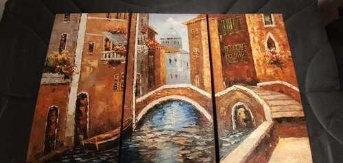 Картина интерьерная "Венеция" модульная