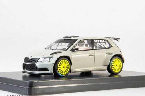 1:43 Skoda Fabia III R5 2015. Abrex