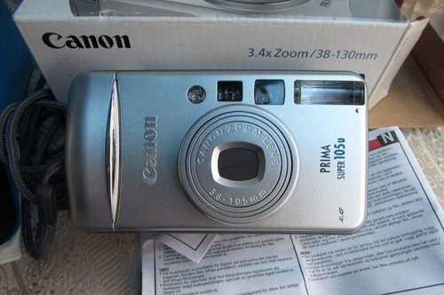 Фотоаппарат Canon В родной коробке С документами