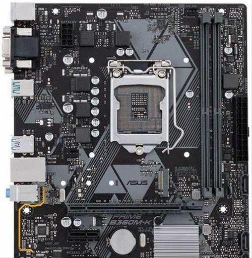 Связка i5 9400f asus prime b360m-k