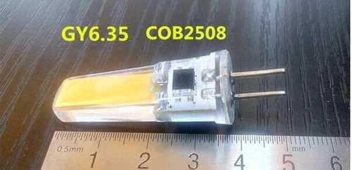 Лампа светодиодная LED COB 10W GY6.35 220V