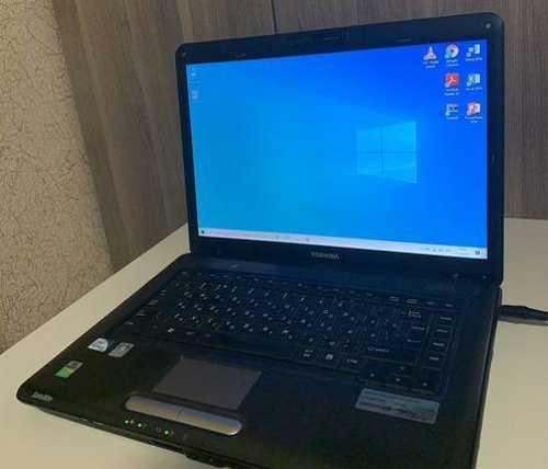 Ноутбук Toshiba Satelite a300 Win 10 MS Office