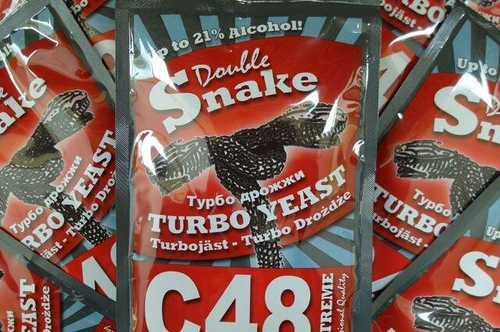 Дрожжи спиртовые Double Snake C48