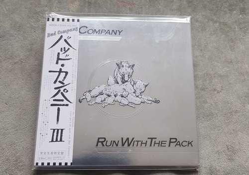 BAD company - RUN with THE pack 2007 japan mini LP