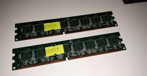Продам оперативную память DDR-333 dimm 128mb 2шт