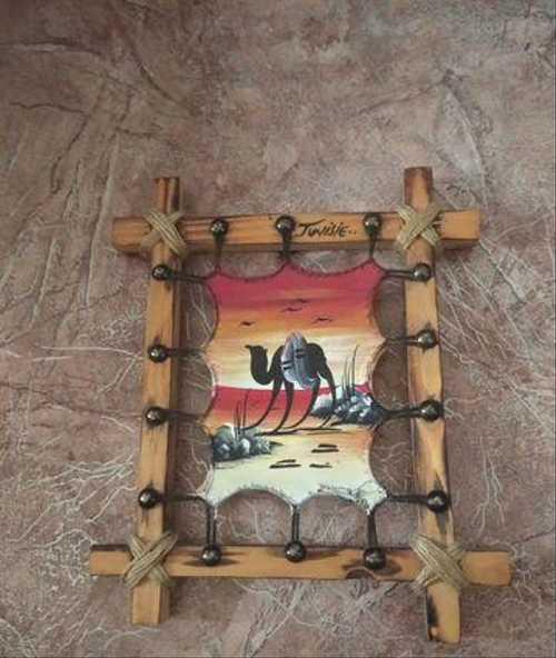 Картина из Туниса, кожа