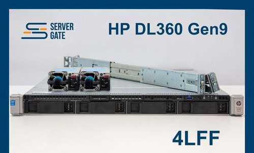 Сервер HP DL360 Gen9 4LFF 2x E5-2699v3 32GB 440