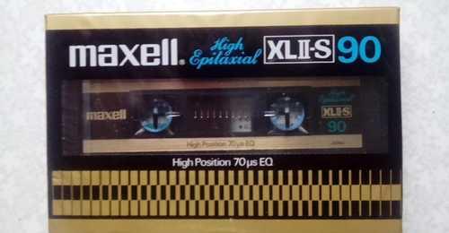 Кассета аудиокассета Maxell XL II S - 90