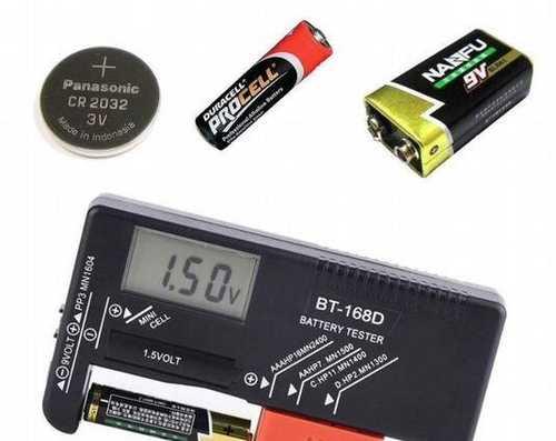 Цифровой тестер емкости батареи