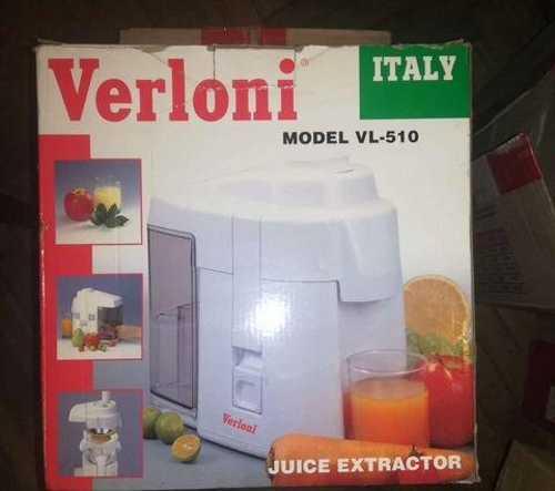 Соковыжималка Verloni VL-510 Италия