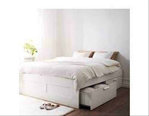 Продам кровать IKEA + матрас Аскона