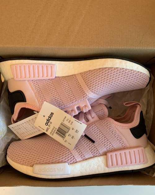 Кроссовки adidas nmd r1 clear pink