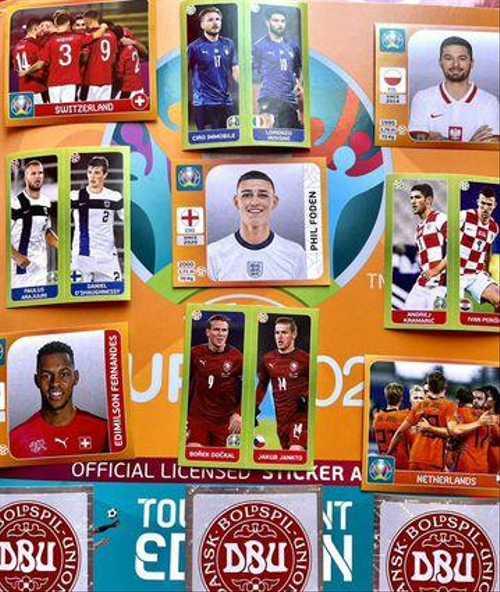 Panini Euro 2020 Панини Евро 2020 футбол наклейки