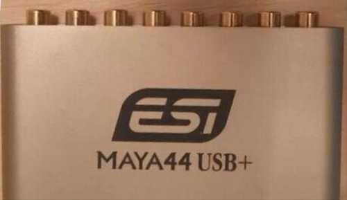 Внешняя звуковая карта с USB ESI maya44 USB+