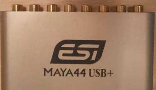 Внешняя звуковая карта с USB ESI maya44 USB+