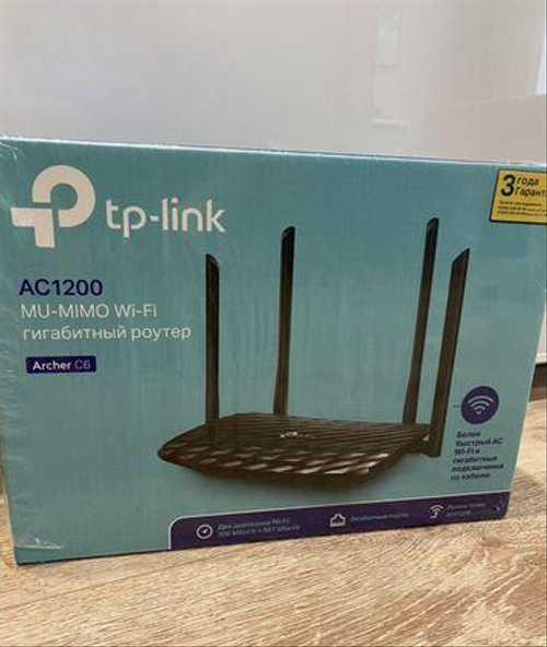 Настройка роутера tp link archer c6