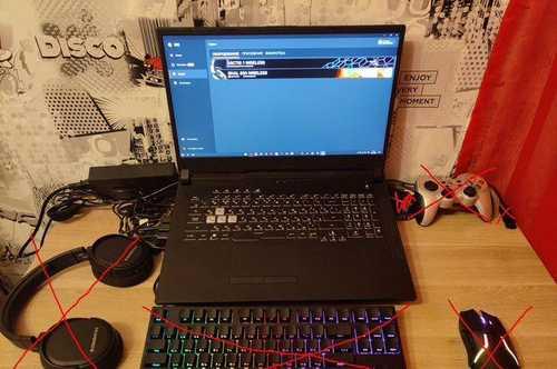 Разбор asus rog gl731gv