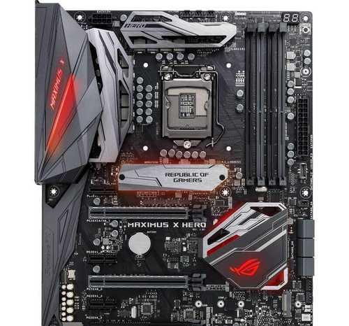 Asus ROG Maximus X Hero + i7 8700k + 16 RAM